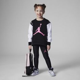Jordan Holiday Shine Leggings Set Set für jüngere Kinder - Schwarz