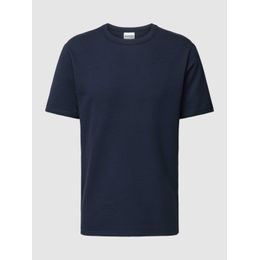 Selected Homme T-Shirt mit Strukturmuster Modell 'SANDER'