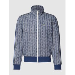 Lacoste Sweatjacke mit Allover-Muster