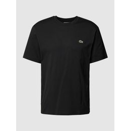Lacoste T-Shirt mit Logo-Detail Modell 'BASIC ON'