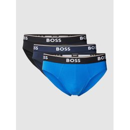 BOSS Slip mit elastischem Logo-Bund im 3er-Pack