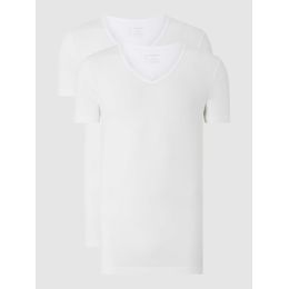 Schiesser T-Shirt mit Stretch-Anteil im 2er-Pack