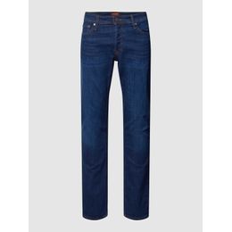 Jack & Jones Slim Fit Jeans im 5-Pocket-Design Modell 'GLENN'