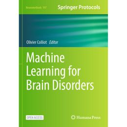 Machine Learning for Brain Disorders, Kartoniert (TB)