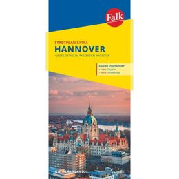 Falk Stadtplan Extra Hannover 1:20.000, Karte (im Sinne von Landkarte)