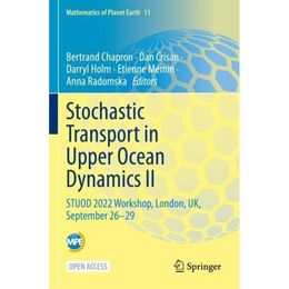 Stochastic Transport in Upper Ocean Dynamics II, Kartoniert (TB)