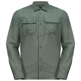 Jack Wolfskin - Barrier L/S Shirt - Hemd Gr M oliv