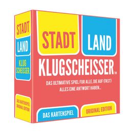 Pegasus Spiele Stadt Land Klugscheisser Kartenspiel (Spiel)