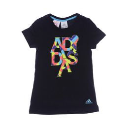 Adidas Damen T-Shirt, schwarz, Gr. 128