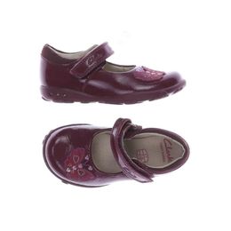 Clarks Damen Kinderschuhe, bordeaux, Gr. 21