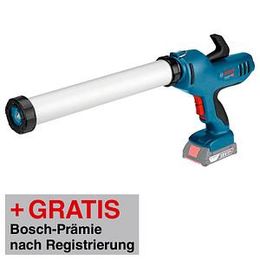 AKTION: Bosch Professional GCG 18V-600 Akku-Kartuschenpistole 310,0/400,0 ml 18,0 V mit Prämie nach Registrierung