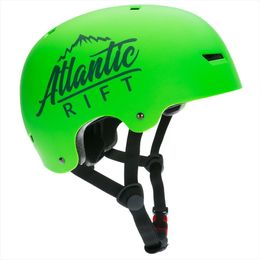 Casaria Spielwerk® Atlantic Rift Kinder-/Skaterhelm Neongrün M verstellbar