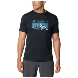 Columbia - Zero Rules Graphic Shirt S/S - Funktionsshirt Gr XXL schwarz
