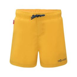 Trollkids - Kid's Balestrand Shorts - Badehose Gr 92 gelb/orange