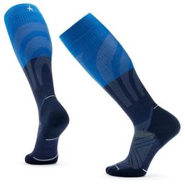 Smartwool - Run Targeted Cushion Compression OTC Socks - Laufsocken Unisex L | EU L blau
