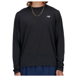 New Balance - Athletics Run L/S - Laufshirt Gr S schwarz