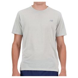 New Balance - Athletics Run S/S - Laufshirt Gr S grau