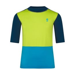 Trollkids - Kid's Balestrand T-Shirt - Lycra Gr 92 blau/grün