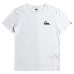 Quiksilver - MW Mini Logo S/S - T-Shirt Gr S weiß