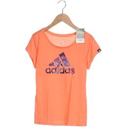 Adidas Damen T-Shirt, orange, Gr. 34