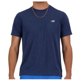 New Balance - Athletics Run S/S - Laufshirt Gr XL blau