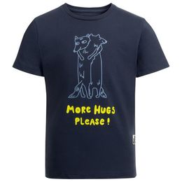 Jack Wolfskin - Kid's More Hugs T - T-Shirt Gr 104 blau