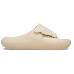 Crocs - Mellow Luxe Recovery Slide - Sandalen US M4 / W6 | EU 36-37 beige