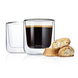 Blomus NERO Thermo-Kaffeegläser, 2er Set, 63653,