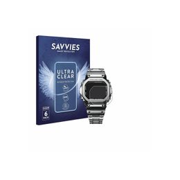 Savvies Schutzfolie für Casio G-Shock GMW-B5000D-1ER