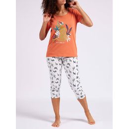 Melissa Brown Pyjama in Orange - L