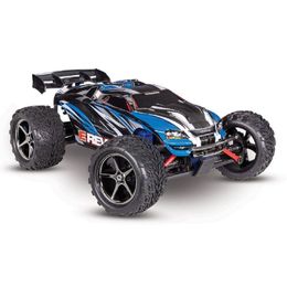 Traxxas RC-Auto Traxxas E-Revo 4x4 1:16 RTR Monster Truck blau Brushed Set (Ready-to-run)