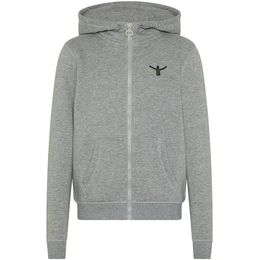 Chiemsee Sweatjacke "Early Bird" in Grau - 134/140