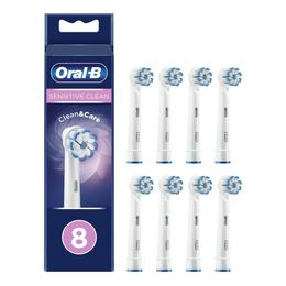 Oral-B Aufsteckbürsten - Sensitive Clean Zahnbürstenkopf (8 Stück)