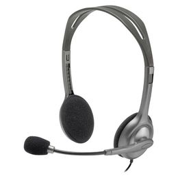 Logitech Stereo Headset Kopfhörer (Mikrofon-Rauschunterdrückung)