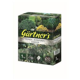 Gärtner's Gartendünger Tannendünger 1Kg Koniferendünger Zypressendünger Thujadünger