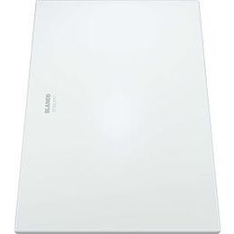 Blanco Glasschneidbrett 225333 42 x 24 cm, Glas weiß satiniert