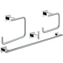 Grohe Essentials Cube 4 in 1 Bad-Set 40778001 chrom