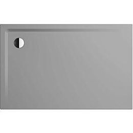 Kaldewei Superplan Duschfläche 383447983663 75x100cm, flach, Träger, Perl-Effekt, cool grey30