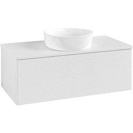 Villeroy & Boch Villeroy & Boch Antao Waschtischunterschrank 1000x360x500mm L31110GF mit Beleuchtung mit Struktur FK/AP: GF/0