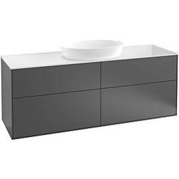 Villeroy & Boch Villeroy und Boch Finion Waschtischunterschrank GA9100GJ 160x60,3cm, Emotion, Abdeckplatte white matt, Light grey matt