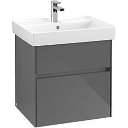 Villeroy & Boch Villeroy & Boch Collaro Waschtischunterschrank C00800FP 55,4x54,6x44,4cm, Glossy Grey