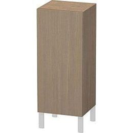 Duravit L-Cube Halbhochschrank LC1189L3535 individual, Tür links, Eiche terra