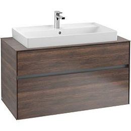 Villeroy & Boch Villeroy & Boch Collaro Waschtischunterschrank C02000VH 100x54,8x50cm, Waschtisch mittig, Arizona Oak