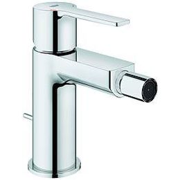 Grohe Lineare Bidetarmatur 33848001 chrom, mit Ablaufgarnitur