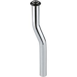 Grohe Urinalspülrohr 37037000 20 cm, Ø 1,8 cm, Messing, chrom, Kröpfung 2 cm