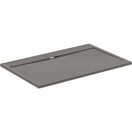 Ideal Standard Ultra Flat S i.life Rechteck-Brausewanne T5222FS 140 x 90 x 3,2 cm, quarzgrau