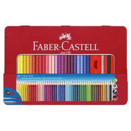 Faber-Castell Buntstift 48 Colour GRIP Buntstifte farbsortiert