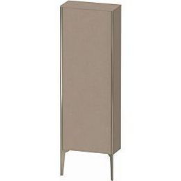 Duravit XViu Halbhochschrank XV1316RB175 50x24x133cm, champagner matt, Tür rechts, leinen