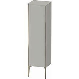 Duravit XViu Halbhochschrank XV1325LB107 40x36x133cm, champagner matt, Tür links, betongrau matt