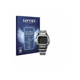 Savvies Schutzfolie für Casio G-Shock GMW-B5000D-1ER